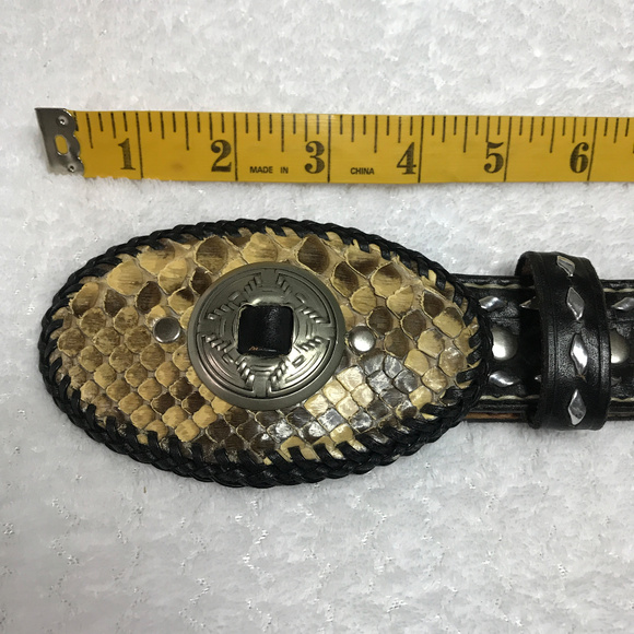 Hand made | Accessories | Hand Made Western Rattlesnake Belt | Poshmark